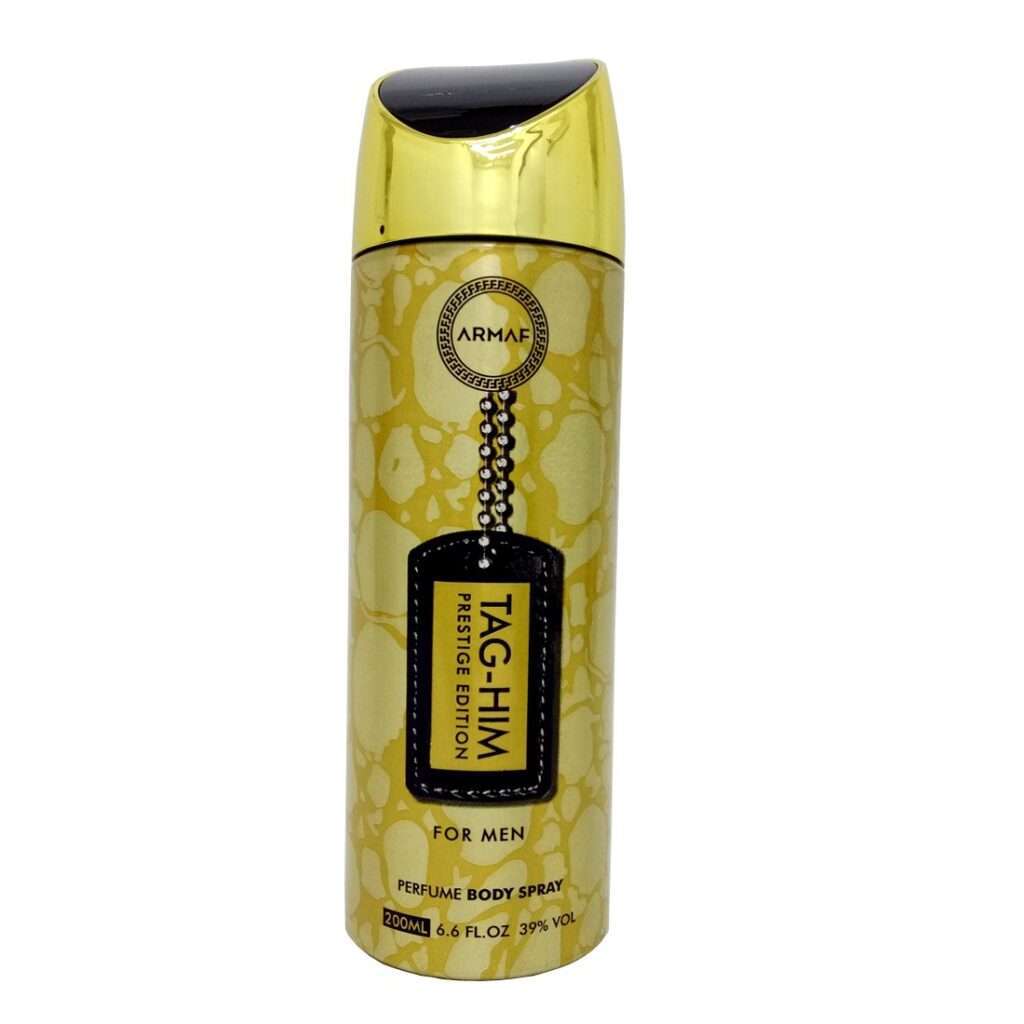 ARMAF TAG HIM PRESTIGE 6.8Oz Body Spray for Men – Armaf USA