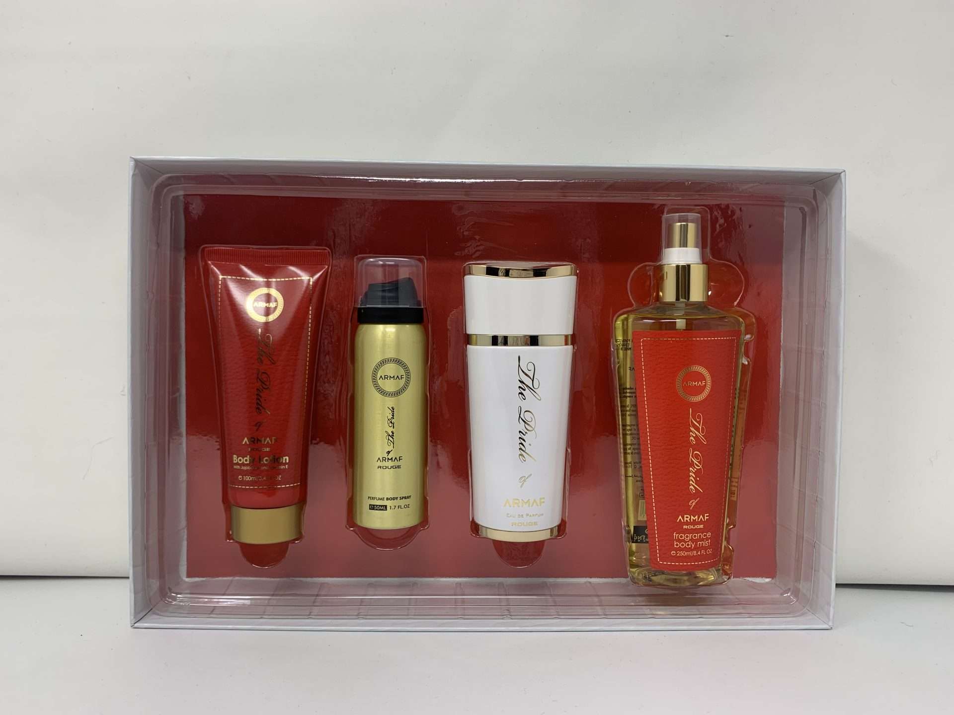 ARMAF PRIDE ROUGE 4 Piece Gift Set For Women – Armaf USA