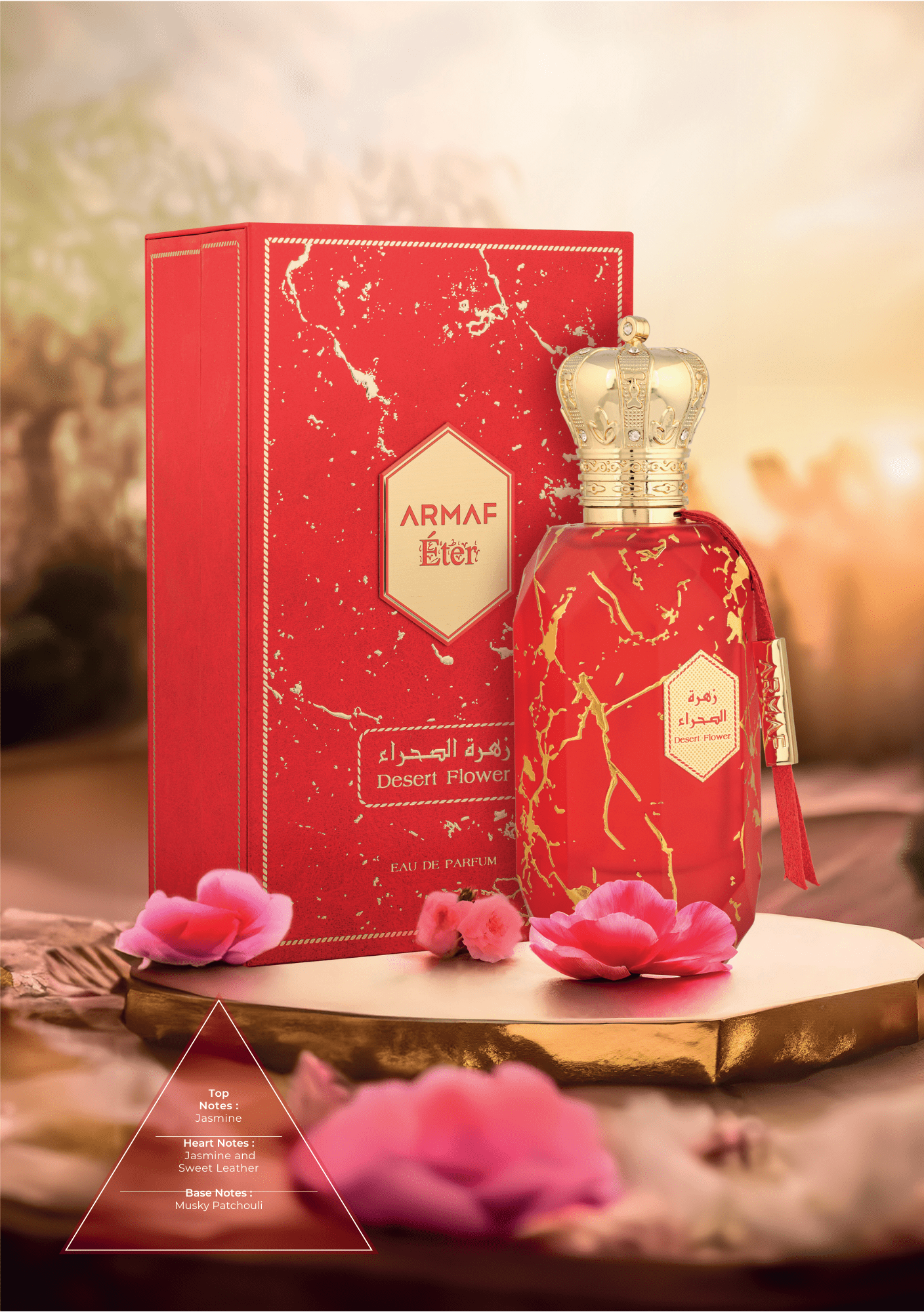 Armaf Eter Desert Flower 3.4 oz Eau de Parfum for Women – Armaf USA